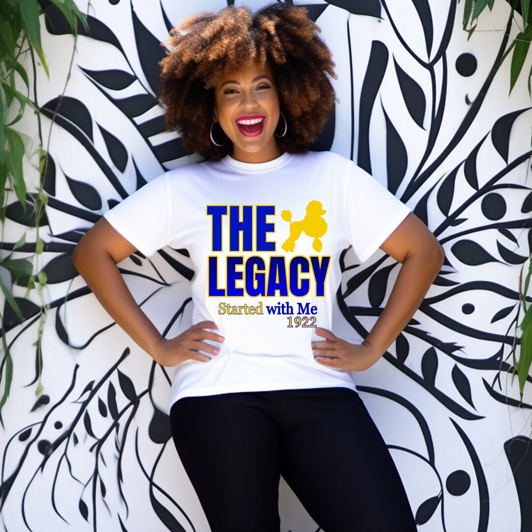 Sigma Gamma Rho Sorority the Legacy Started With Me 1922 Pretty Poodle ...