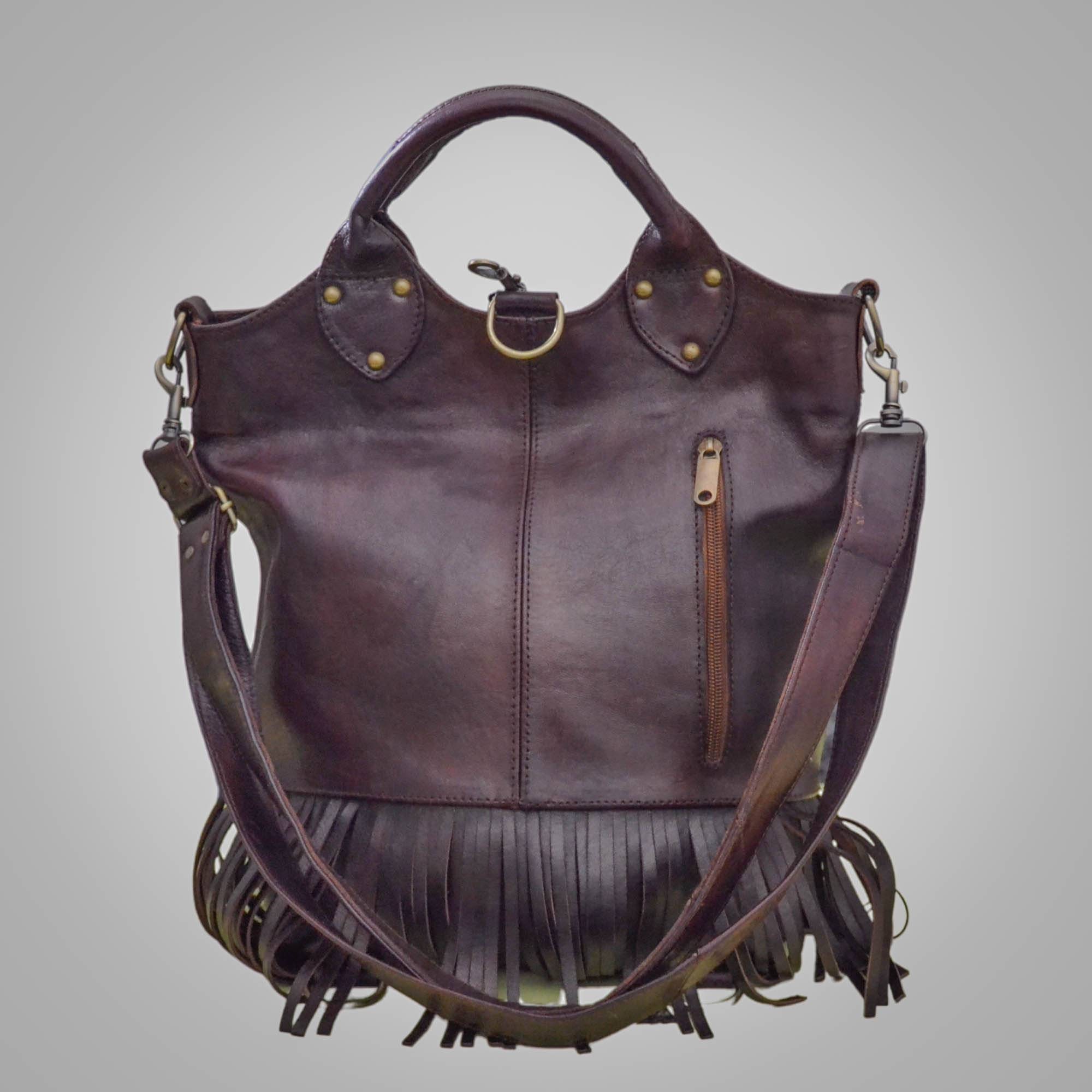 Leather Backpack Convertible, Leather Backpack Women, Leather Bag Hobo ...