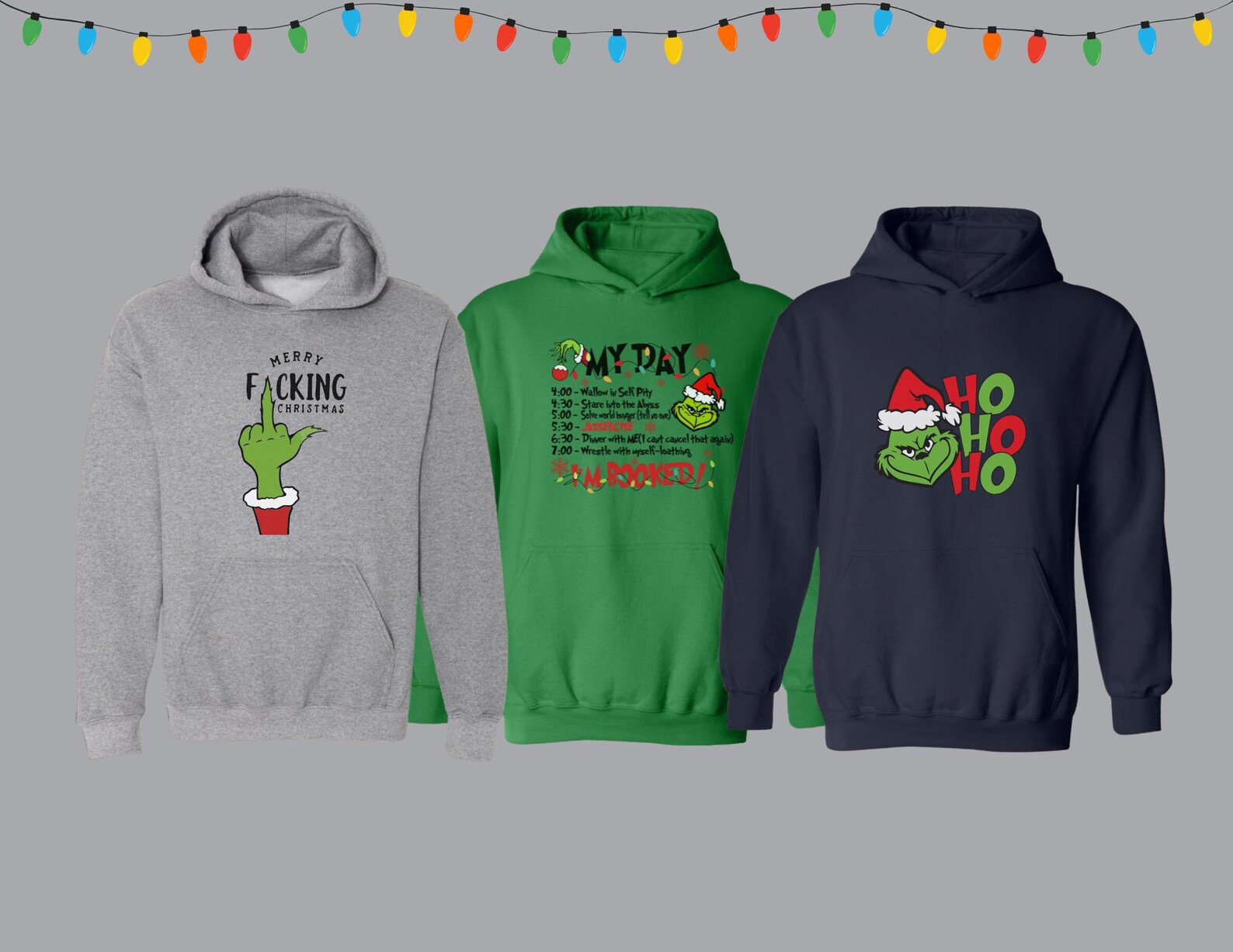 Christmas Bundle Grinch Bundle SVG Cut Files PNG Cut Files Digital ...