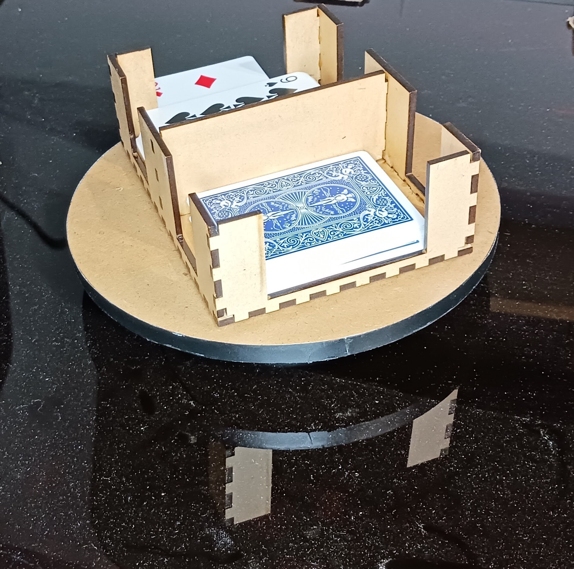 The Cardizan Playing Card Organizer With Canasta Slots - Etsy