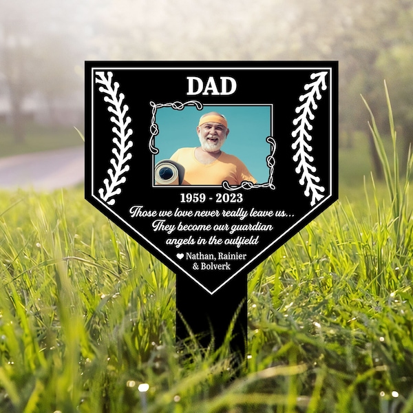Baseball Memorial Plaque - Etsy
