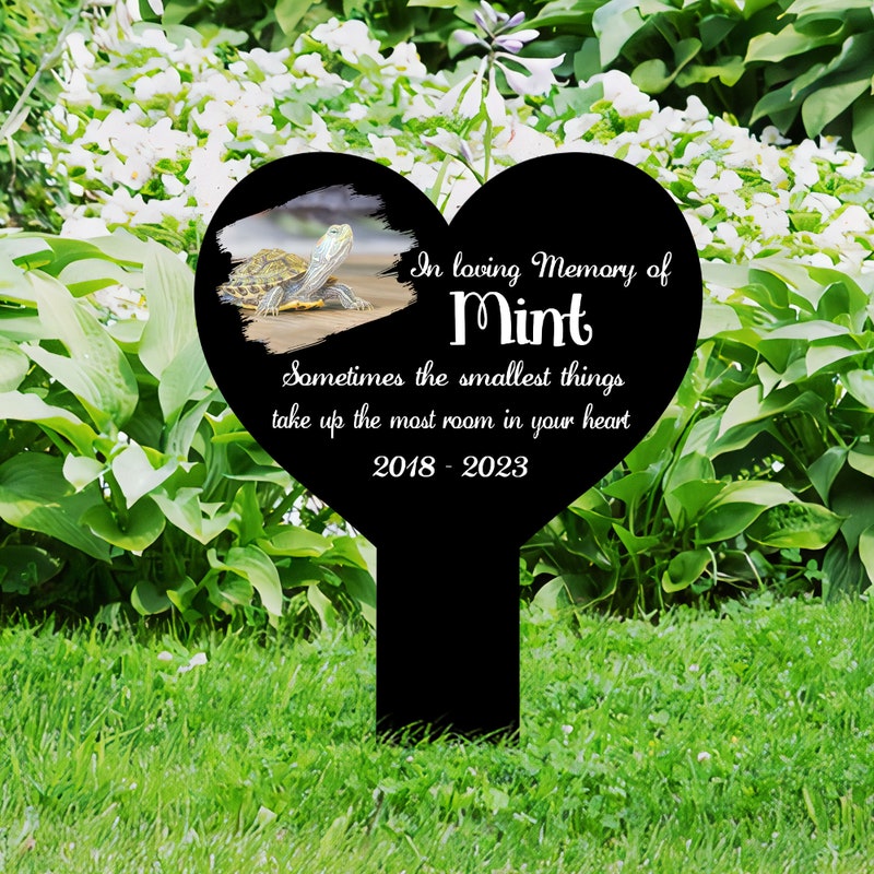 Turtle Grave Memorial - Etsy