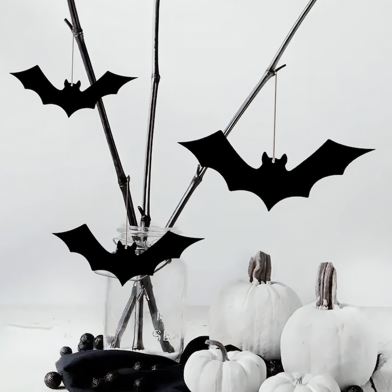 Giant Bats Halloween Decor - Etsy