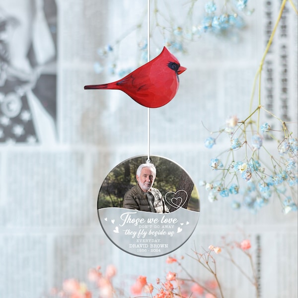 Cardinal Memorial Ornament - Etsy