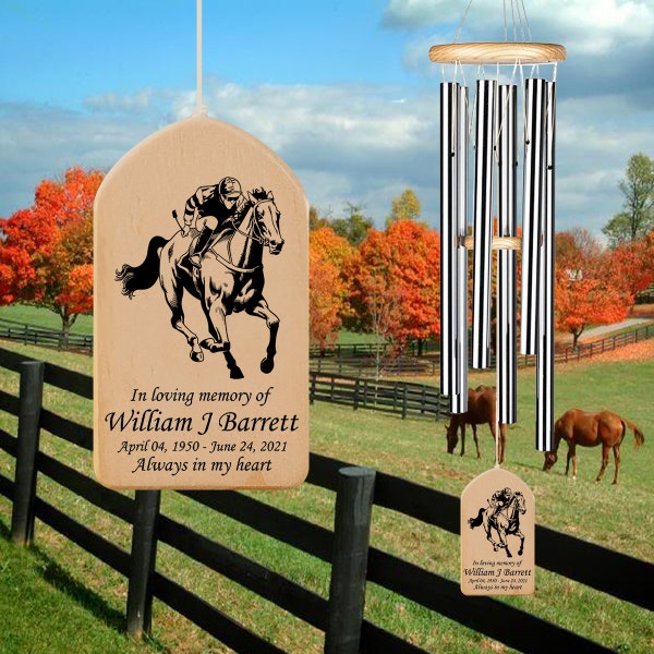 Memorial Wind Chimes Personalized - Etsy
