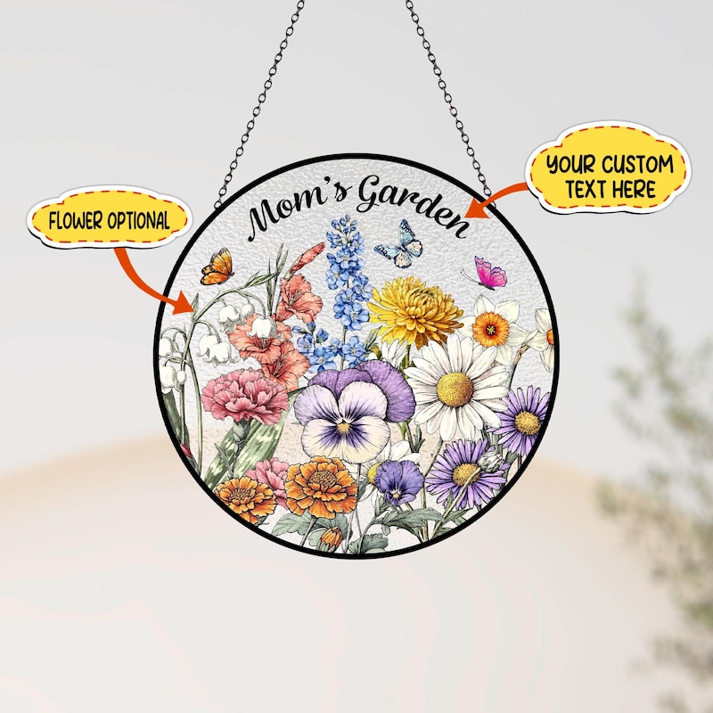 Family Garden Sign Window - Etsy