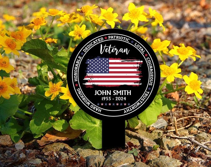 Proud Military Veteran 8 Inch Sign, Veterans Sign, Military Wreath Sign ...