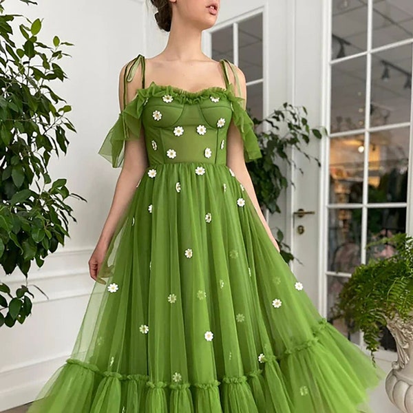 Kelly Green Prom Dress - Etsy