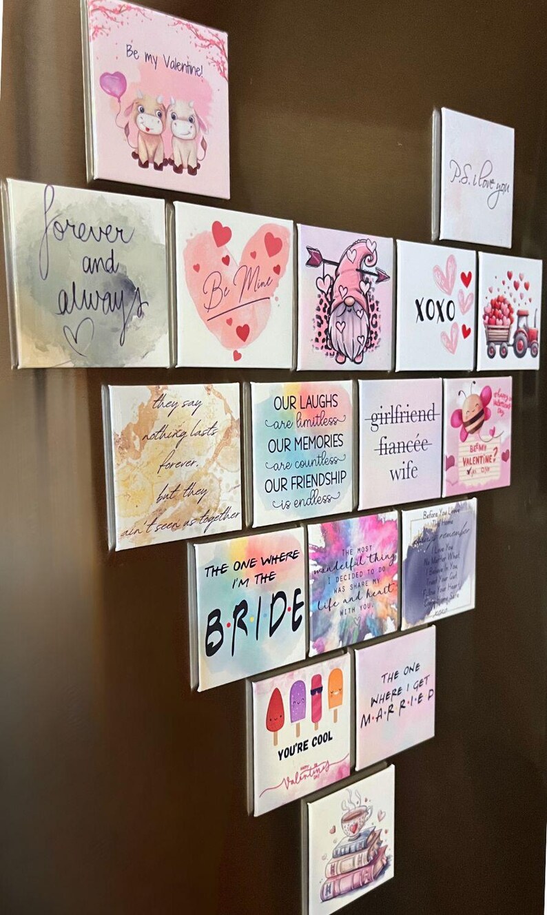 Personalized Fridge Magnets – Custom Photo Magnets for Wedding Favors ...