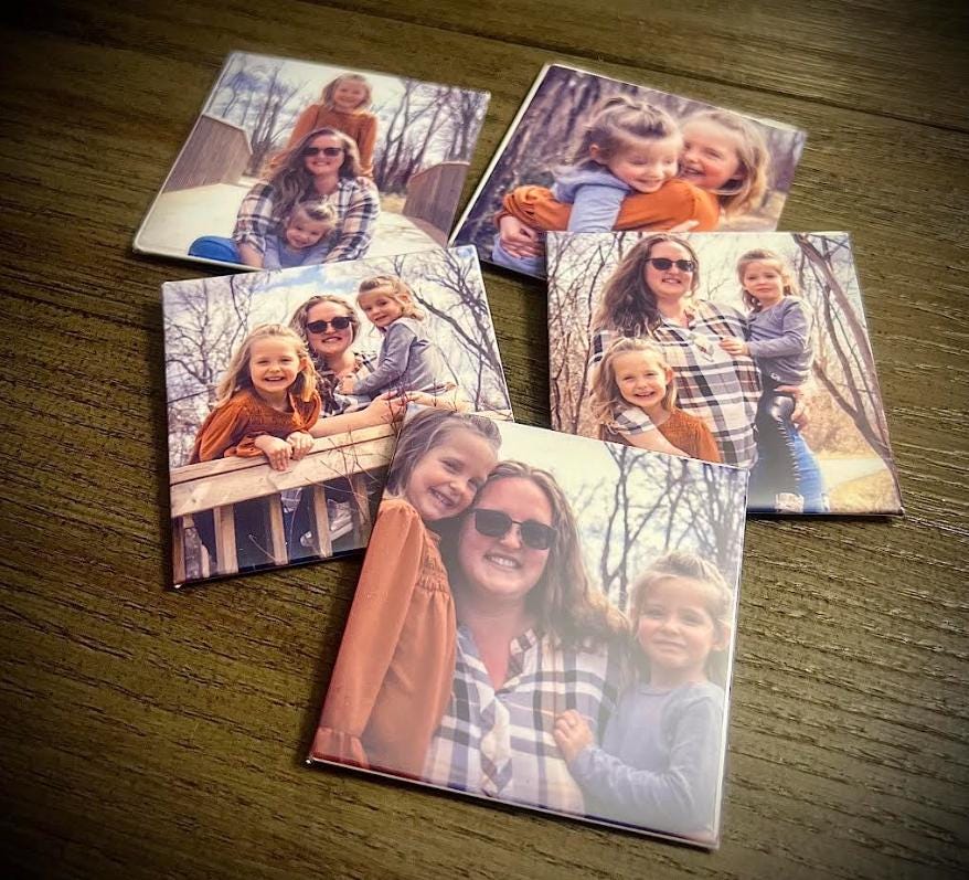 Personalized Fridge Magnets – Custom Photo Magnets for Wedding Favors ...