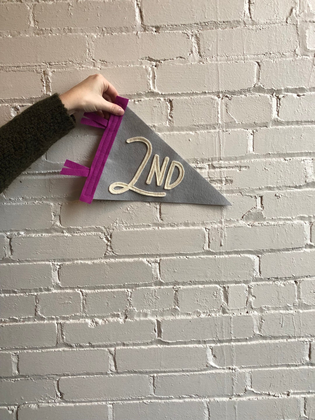 Personalized Grade Pennant | Teacher Gift | Classroom Decor | Felt | - Etsy