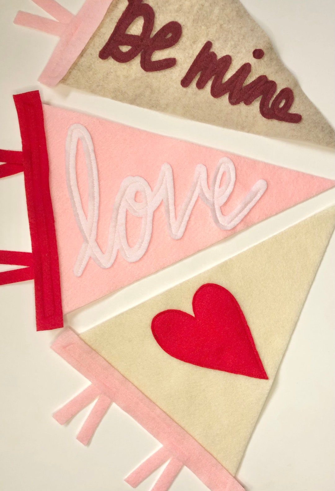 Valentine’s Day Pennant | Valentine’s Day Decor | Valentine’s Day Flag ...