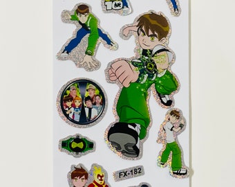Ben 10 Alien Stickers - Etsy