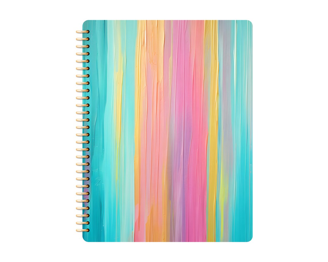 Colorful Paint Goodnotes Notebook Digital Notebook With 6 Subjects ...