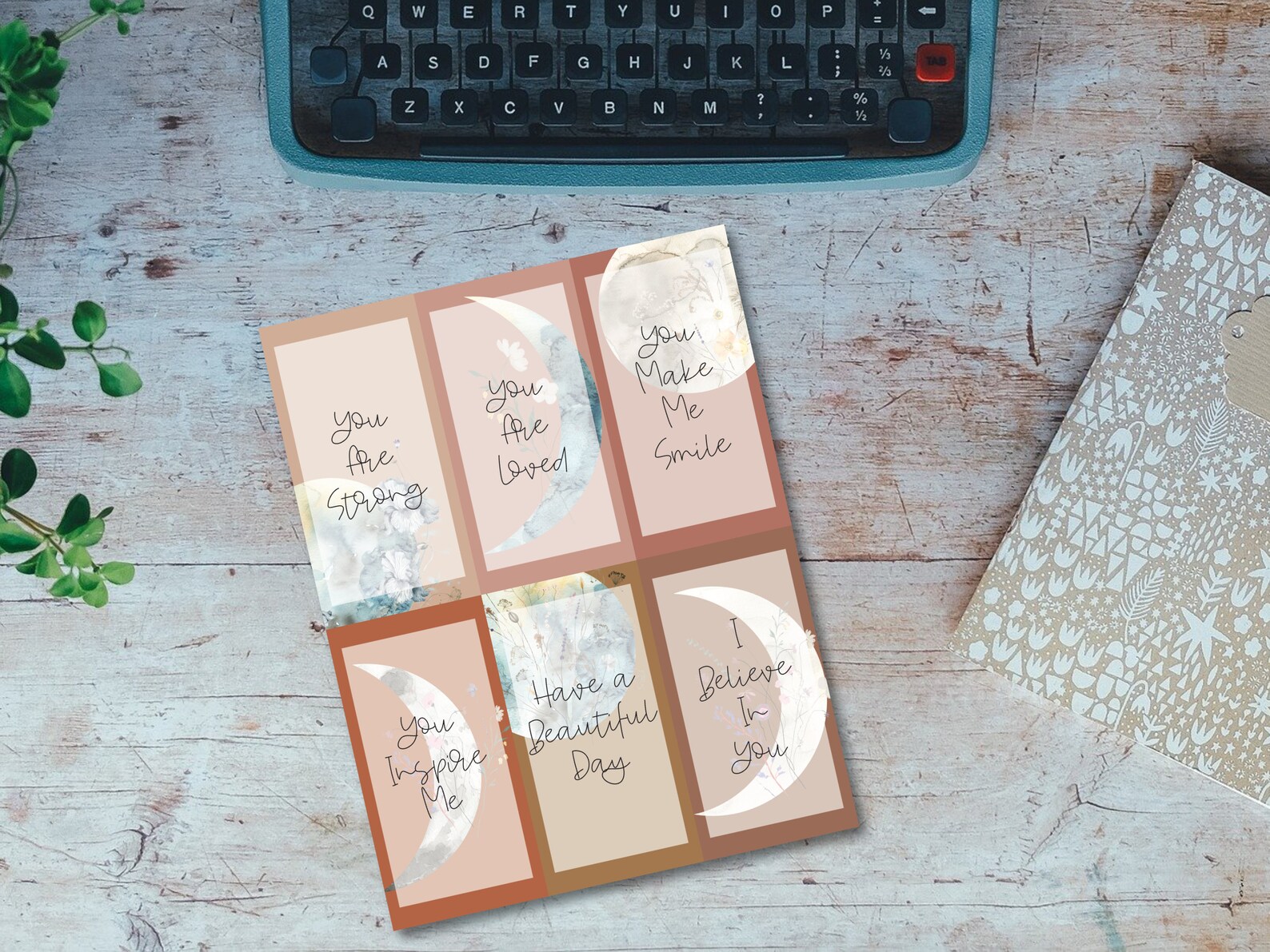 Printable Affirmation Cards Lunch Box Notes Positive Affirmation Cards ...