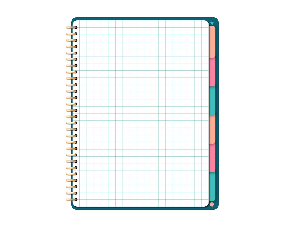 Colorful Paint Goodnotes Notebook Digital Notebook With 6 Subjects ...