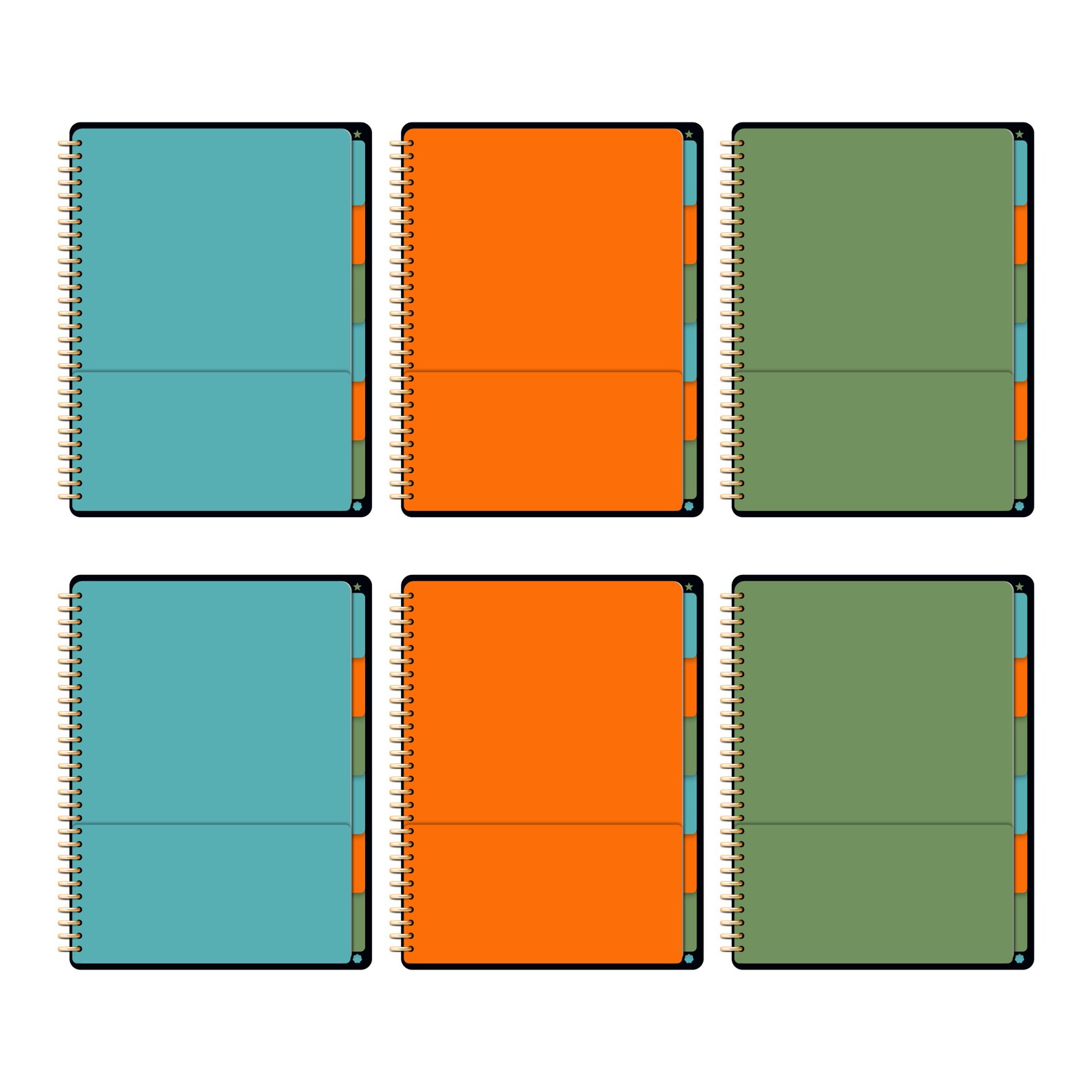Digital Notebook Winter Door Holiday Goodnotes Notebook With Tabs ...
