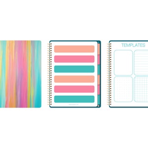 Colorful Paint Goodnotes Notebook - Digital Notebook With 6 Subjects ...