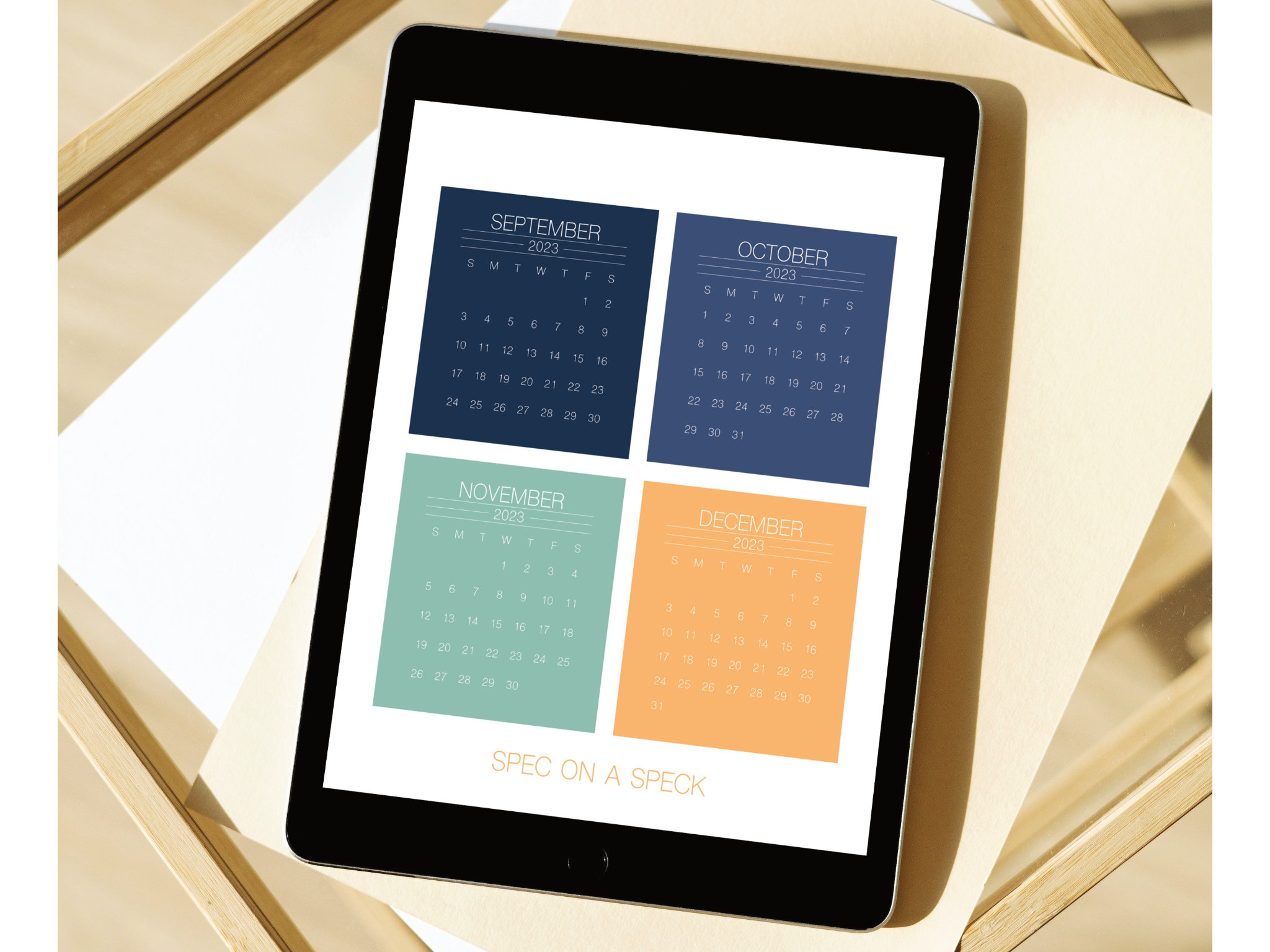 Printable Mini Calendars 2023 Mini Desk Calendar Cards - Etsy
