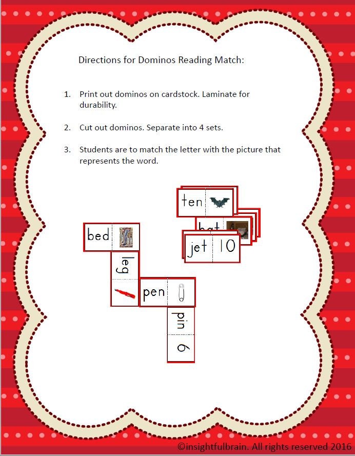 Montessori Printable Reading Activities, Montessori Beginning Reading ...