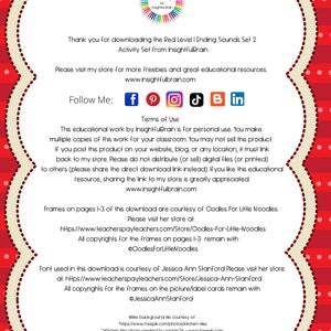 Printable Ending Sound Cards SET 2, Montessori Language Cards ...