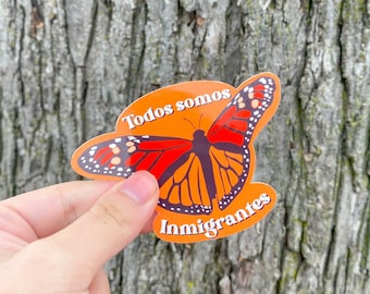 Hija De Inmigrantes Sticker, Inmigrante Sticker, Migration Sticker ...