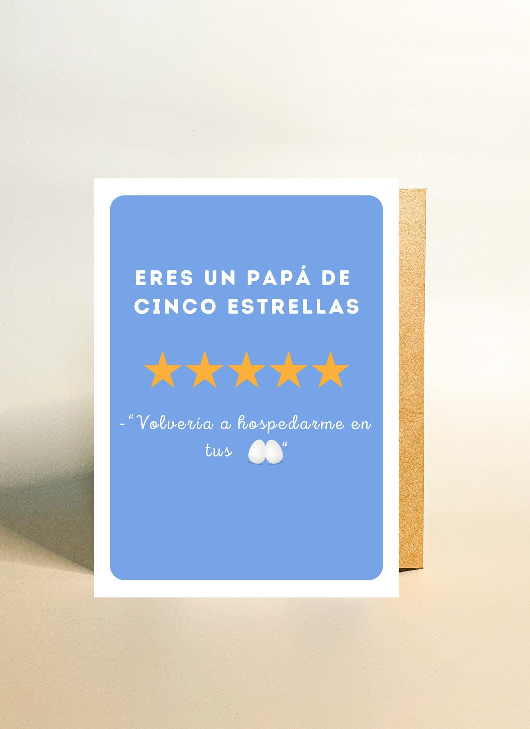 Father’s Day Card, Tarjeta Día Del Padre, Funny Spanish Custom Greeting ...