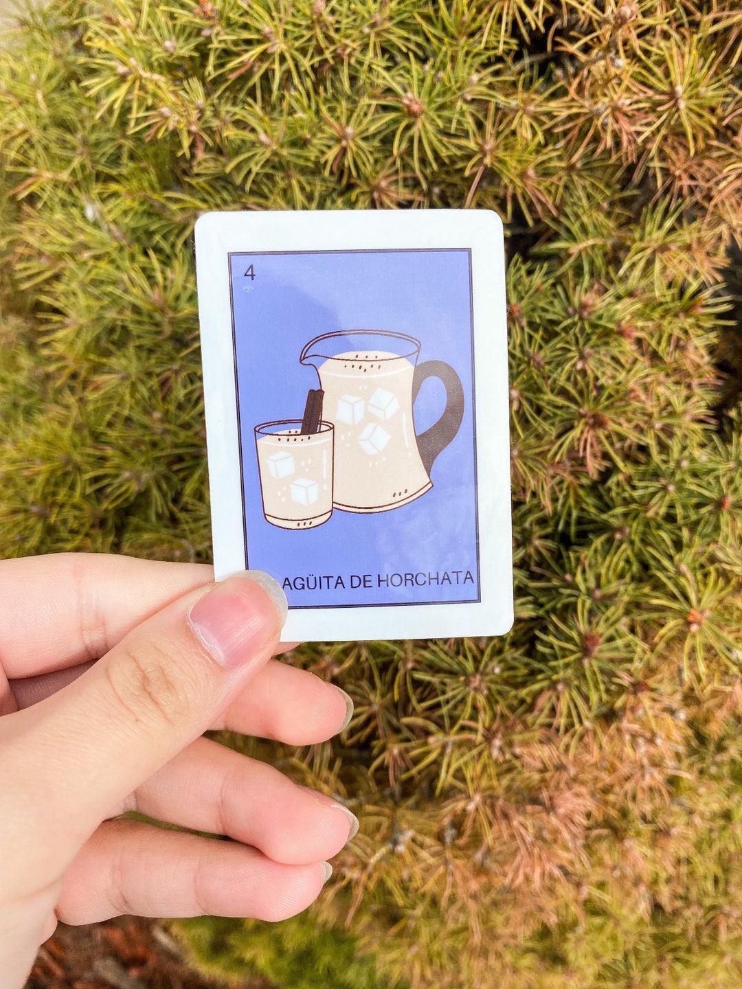 Lotería Style Mexican Horchata Sticker, Mexican Drink, Hydro Flask ...