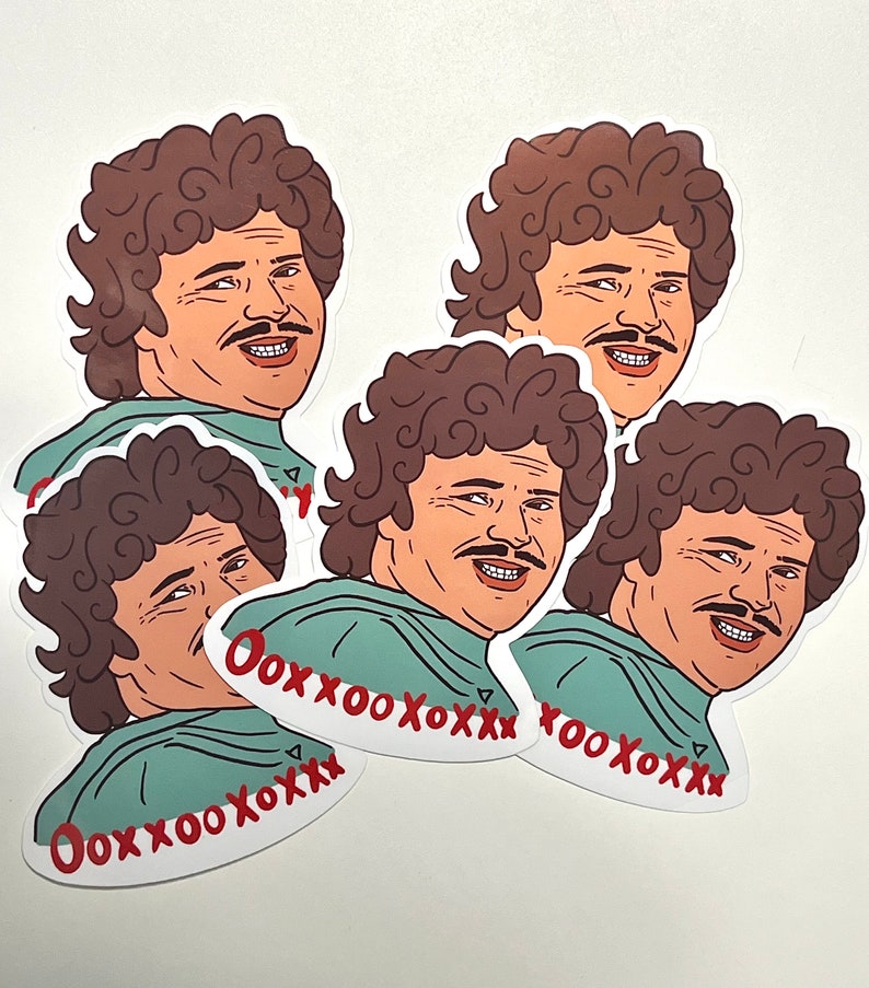 Xoxo Nacho Libre, Funny Sticker, Mexican Nacho, Luchador Sticker, Hydro ...