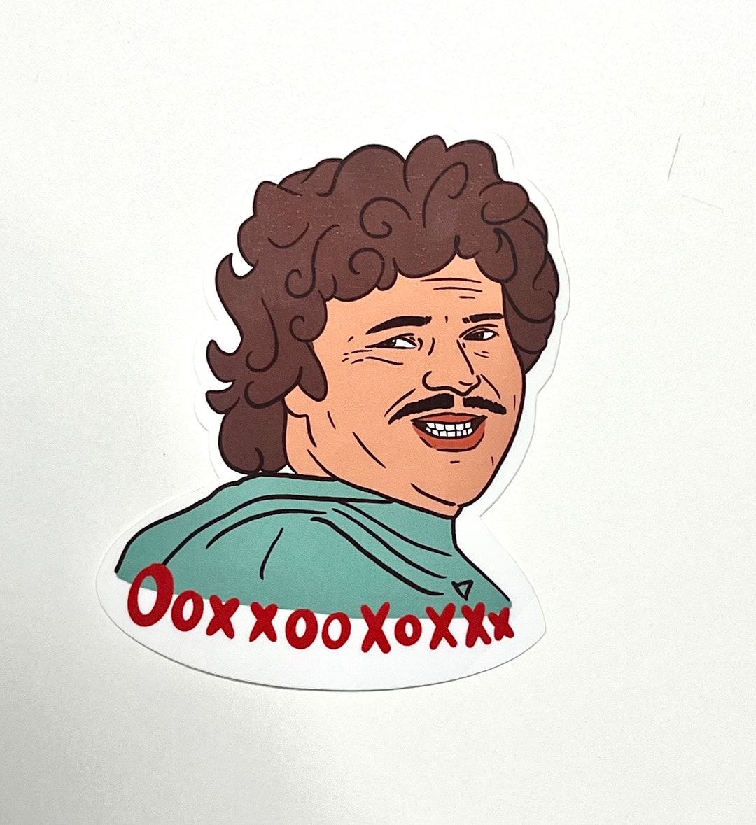 Xoxo Nacho Libre, Funny Sticker, Mexican Nacho, Luchador Sticker, Hydro ...