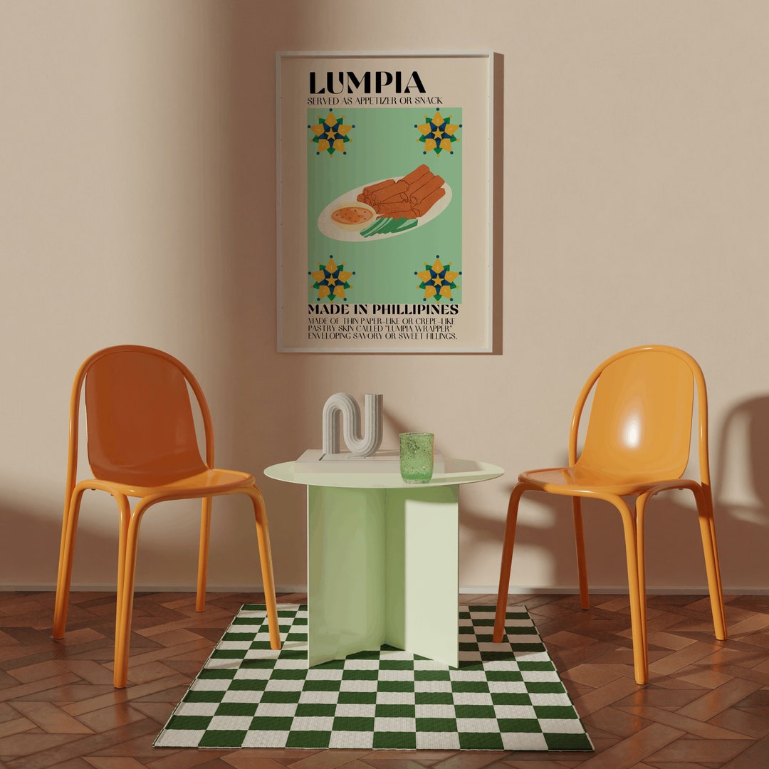 Lumpia Filipino Food Wall Art, Digital Print, Philippines, Filipino ...