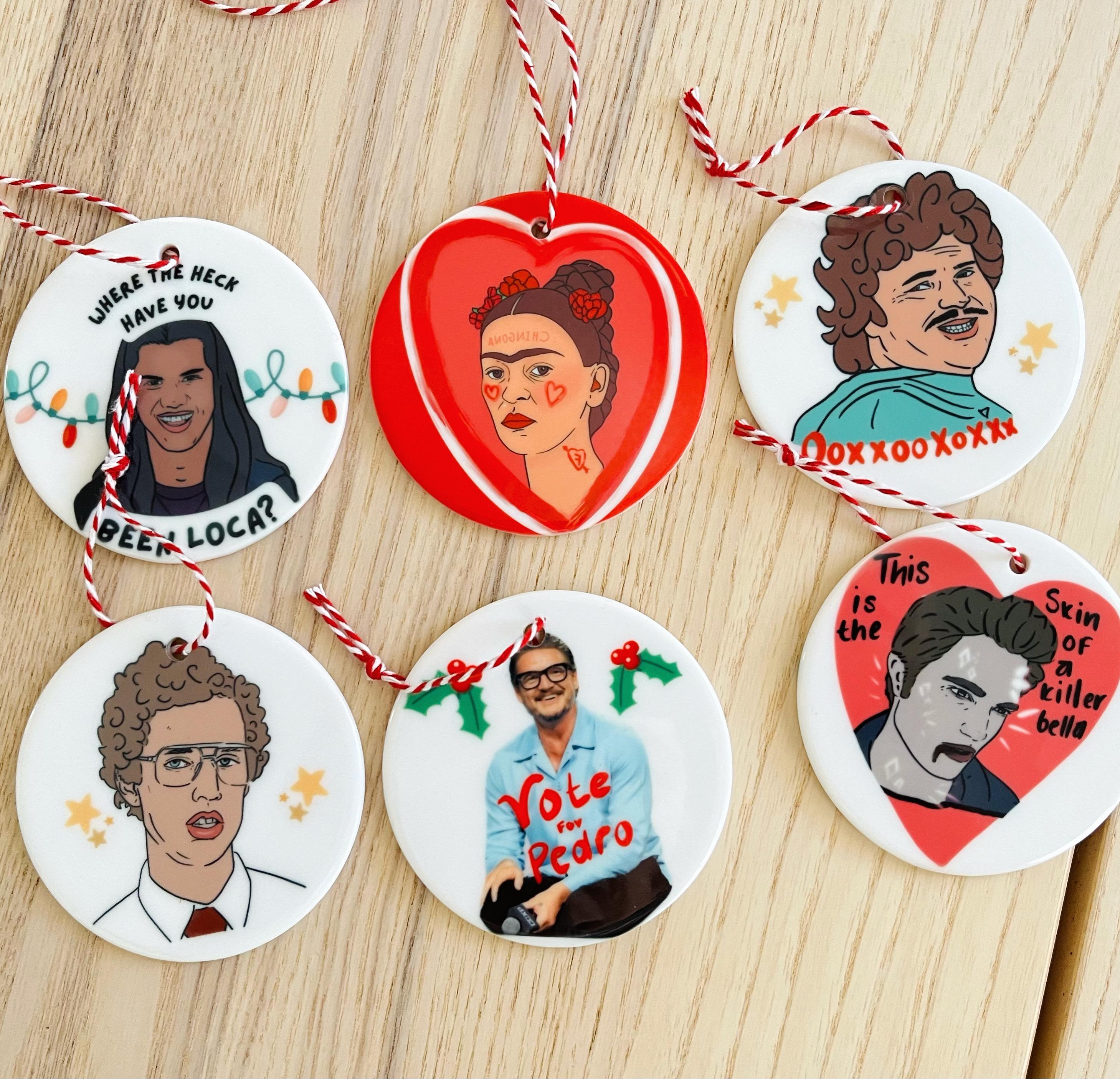 Nacho Libre Christmas Ornament, Funny Christmas Ornament, Unique ...