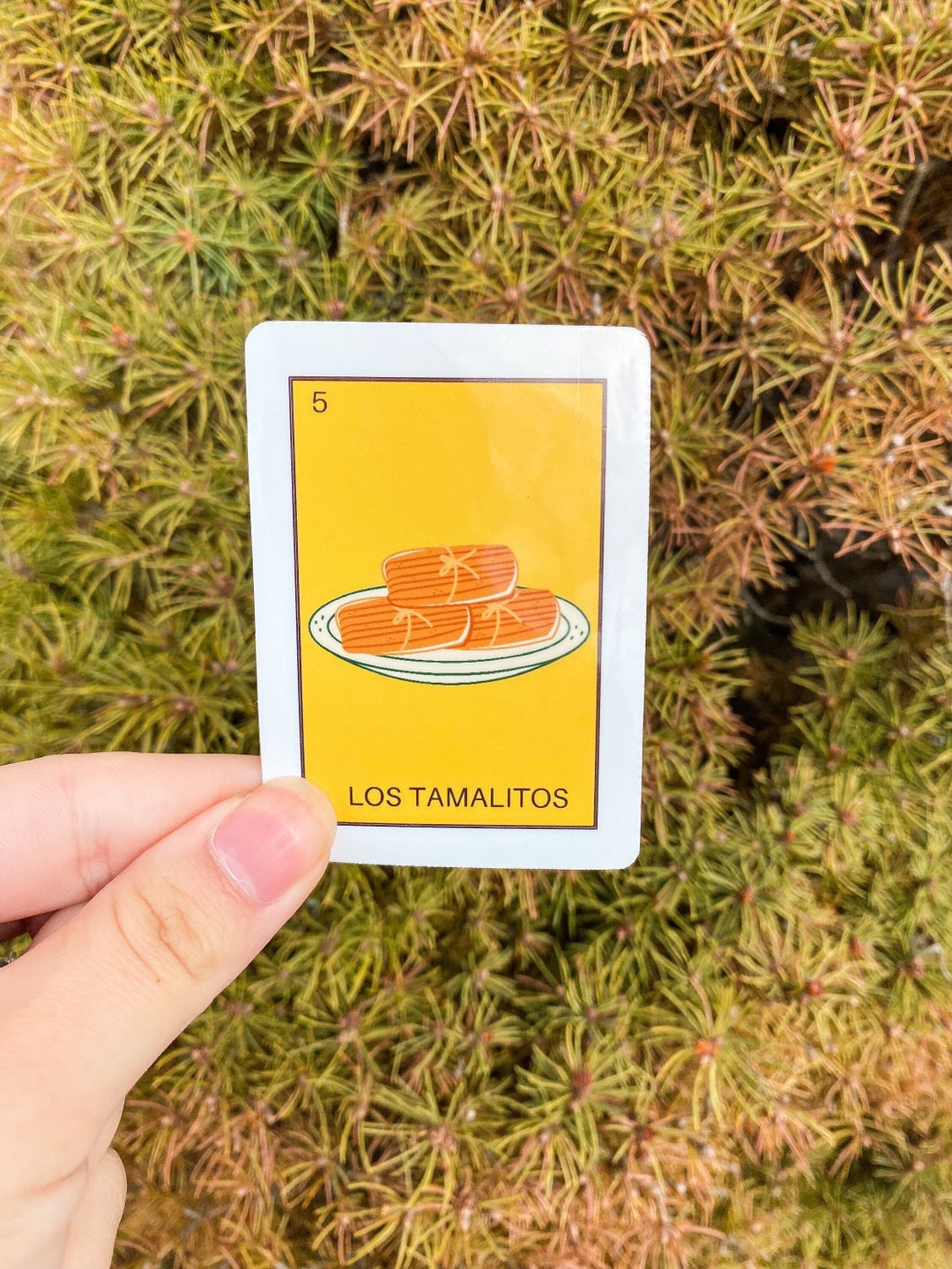 Lotería Sticker Tamales Mexican Food, Cool Sticker, Hydro Flask Sticker ...