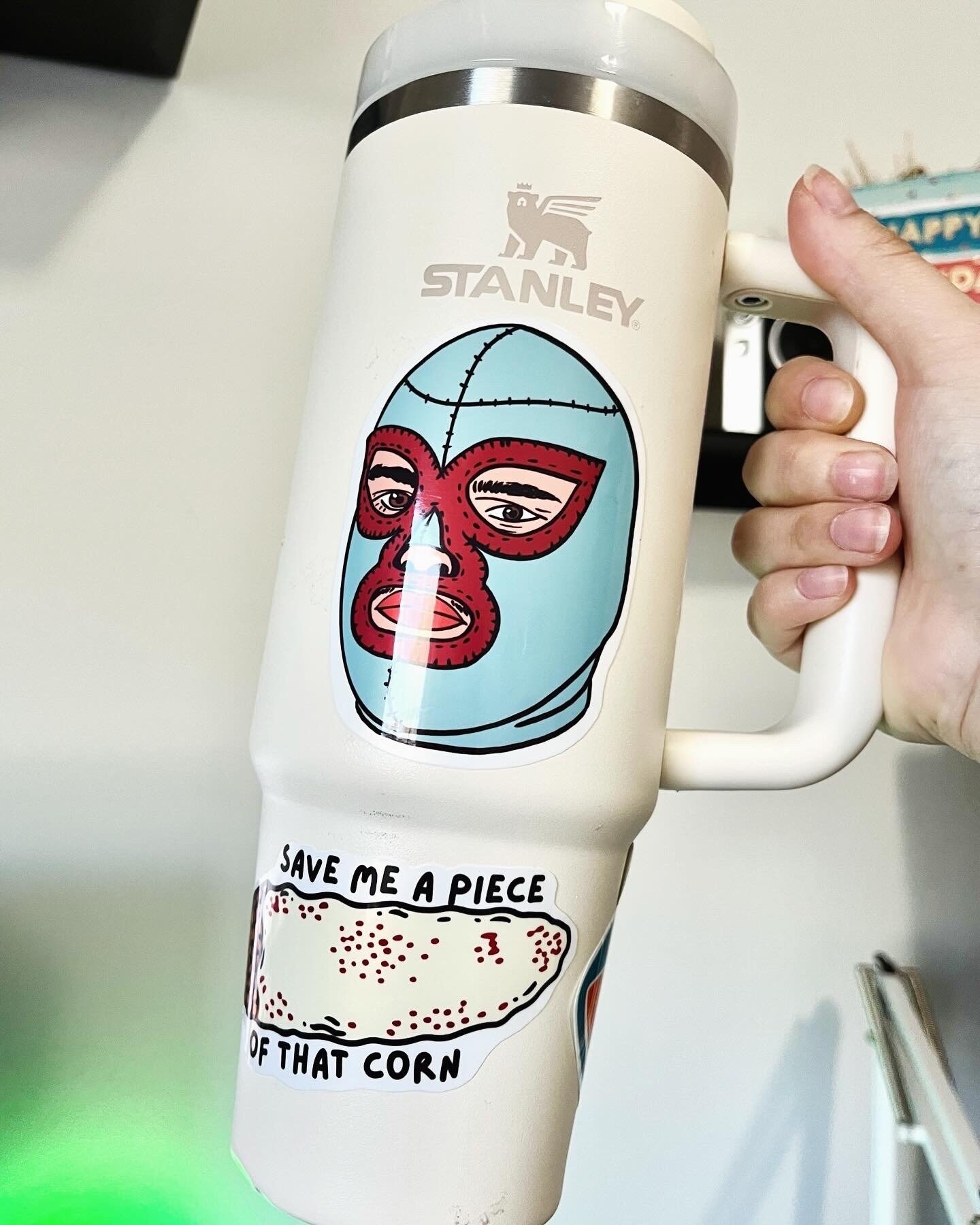 6 Pack Nacho Stickers, Funny Stickers, Mexican Luchador Sticker, Hydro ...