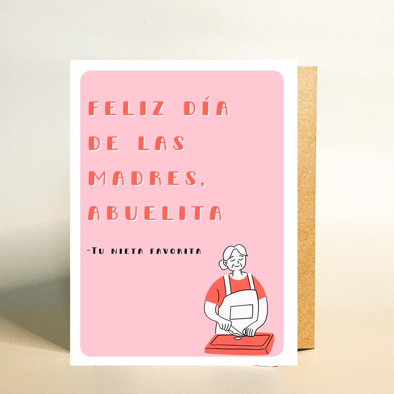 Spanish Mother Birthday Cards - Etsy
