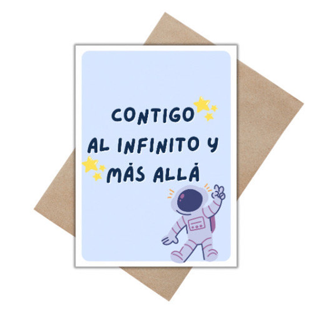 Tarjeta De San Valentín, Valentines Day Card, Spanish Greeting Card ...