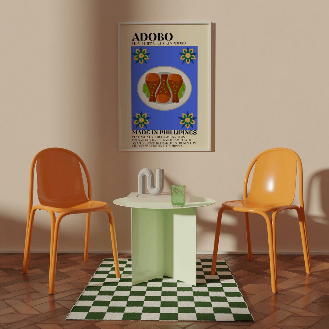 Adobo Filipino Food Print, Philippines Wall Art, Filipino Culture ...