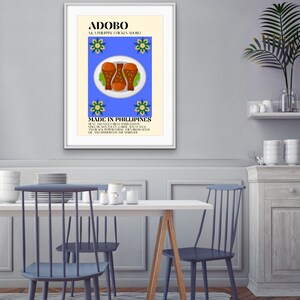 Adobo Filipino Food Print, Philippines Wall Art, Filipino Culture ...