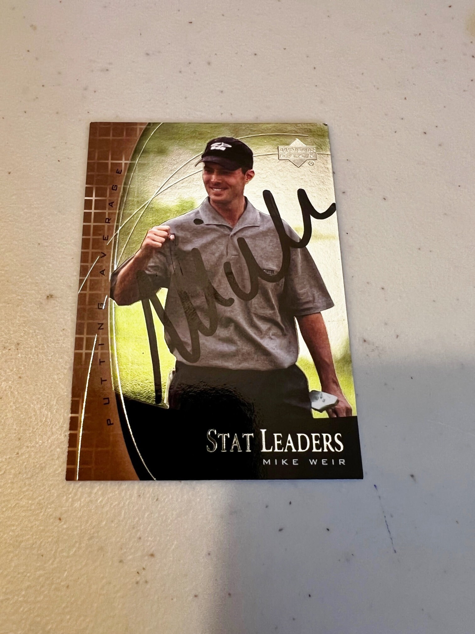MIKE WEIR Masters Champion Signed Trading Card - Etsy