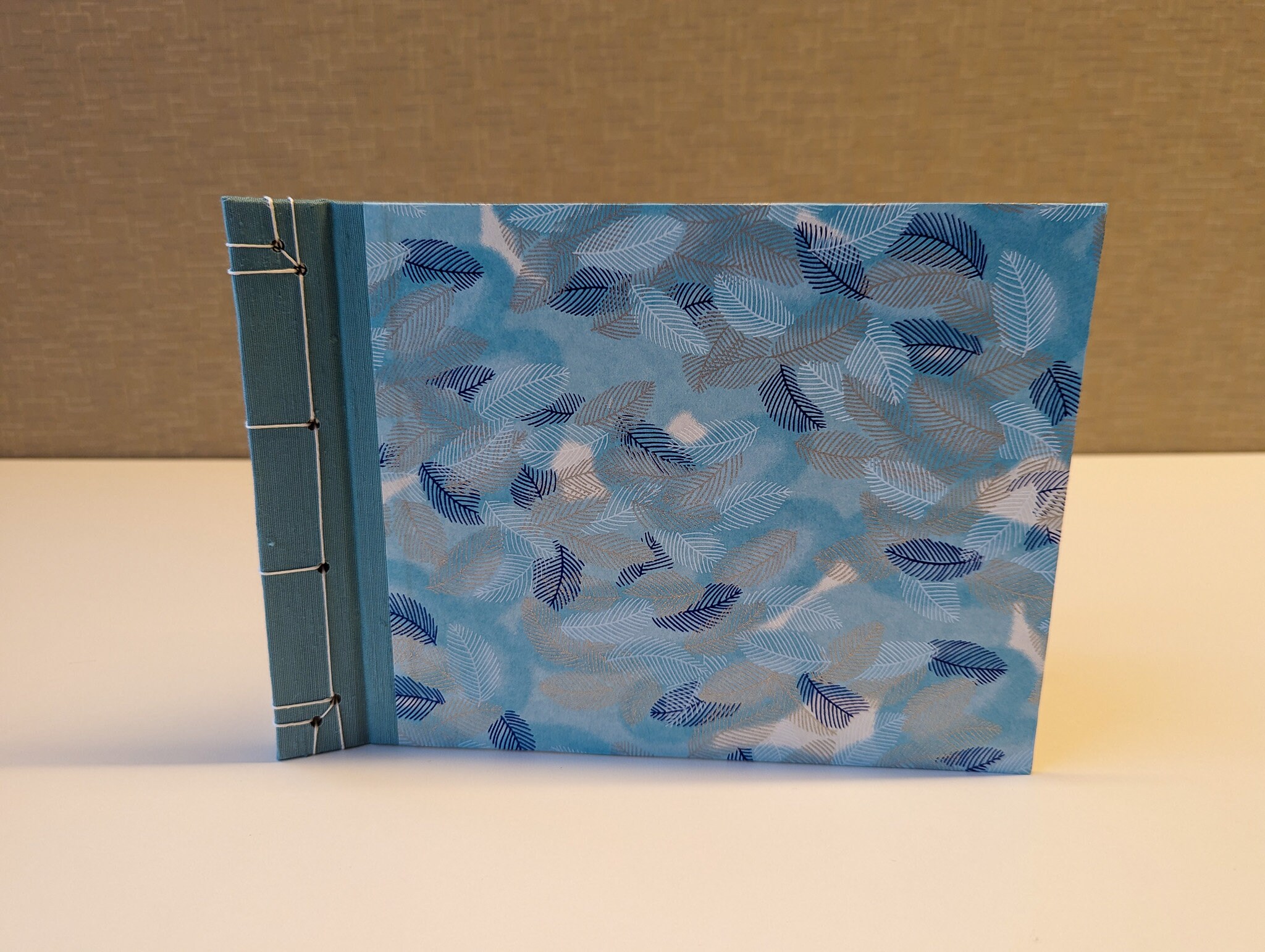 Japanese Style Notebook Blue - Etsy