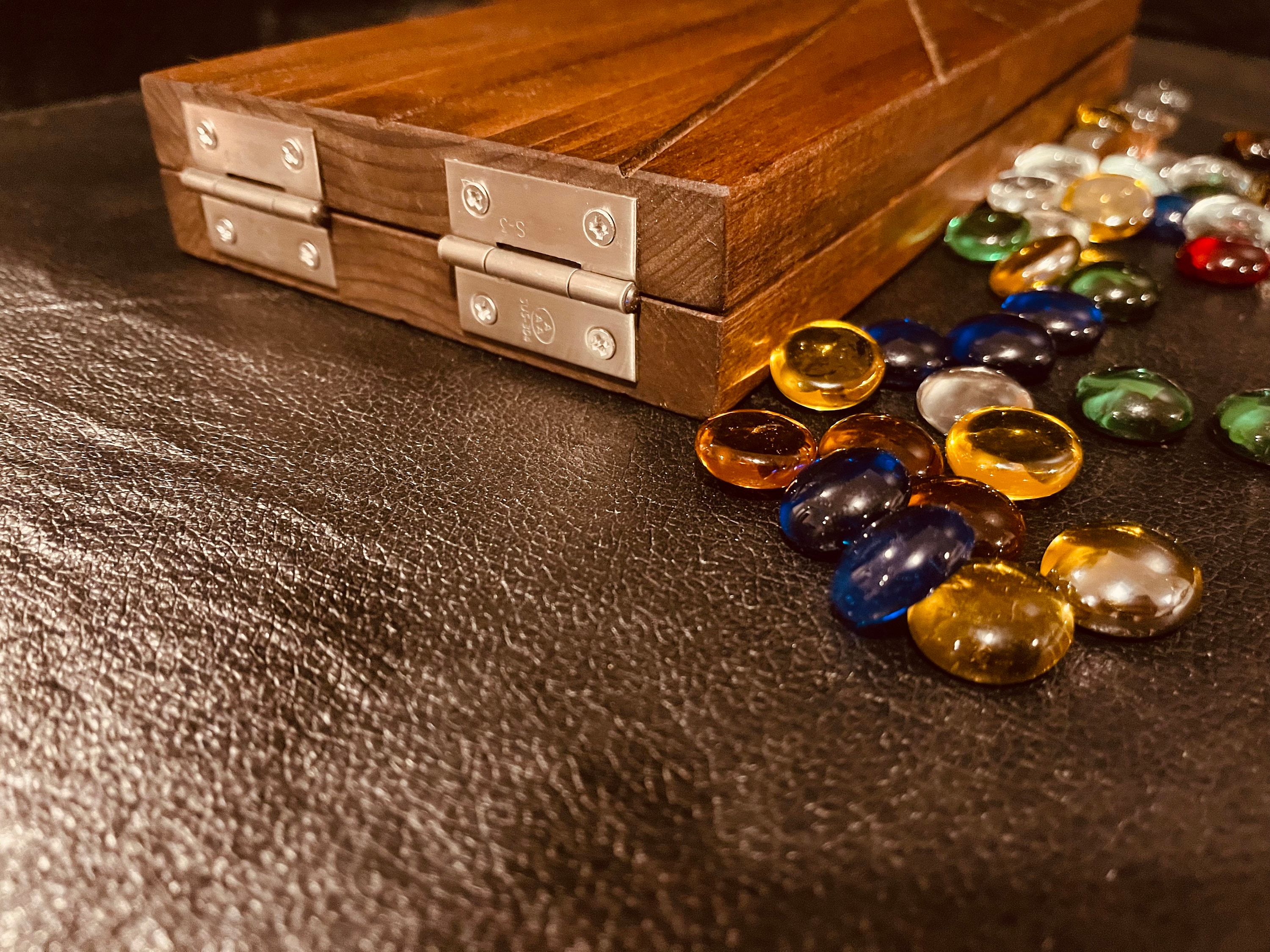 Mancala Board, Owl Design, Handmade With Glass Stones - Etsy