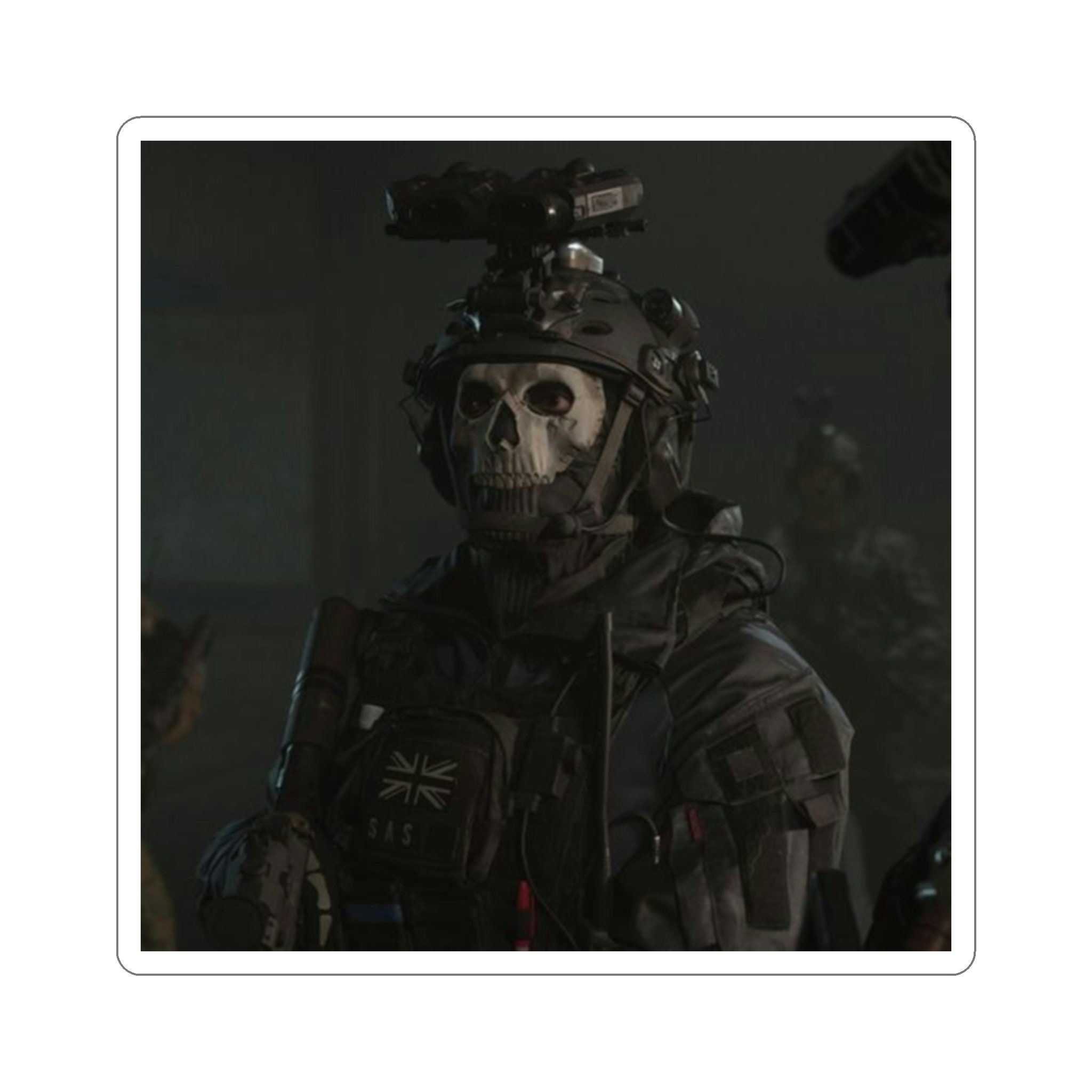 Simon Ghost Riley Modern Warfare 2 Kiss-cut Stickers - Etsy