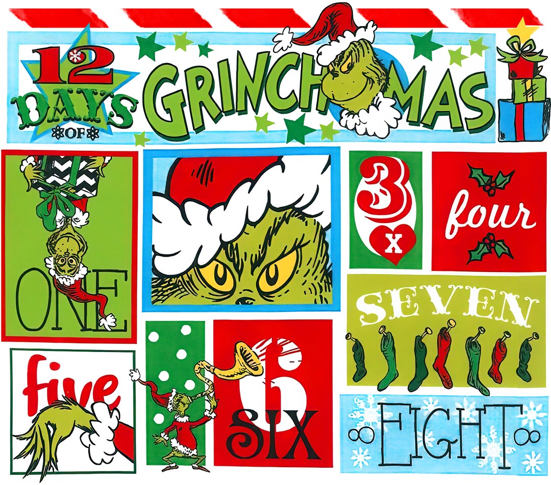 Grinch Tumbler Wrap - Etsy