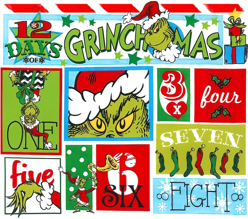 Grinch Tumbler Wrap - Etsy