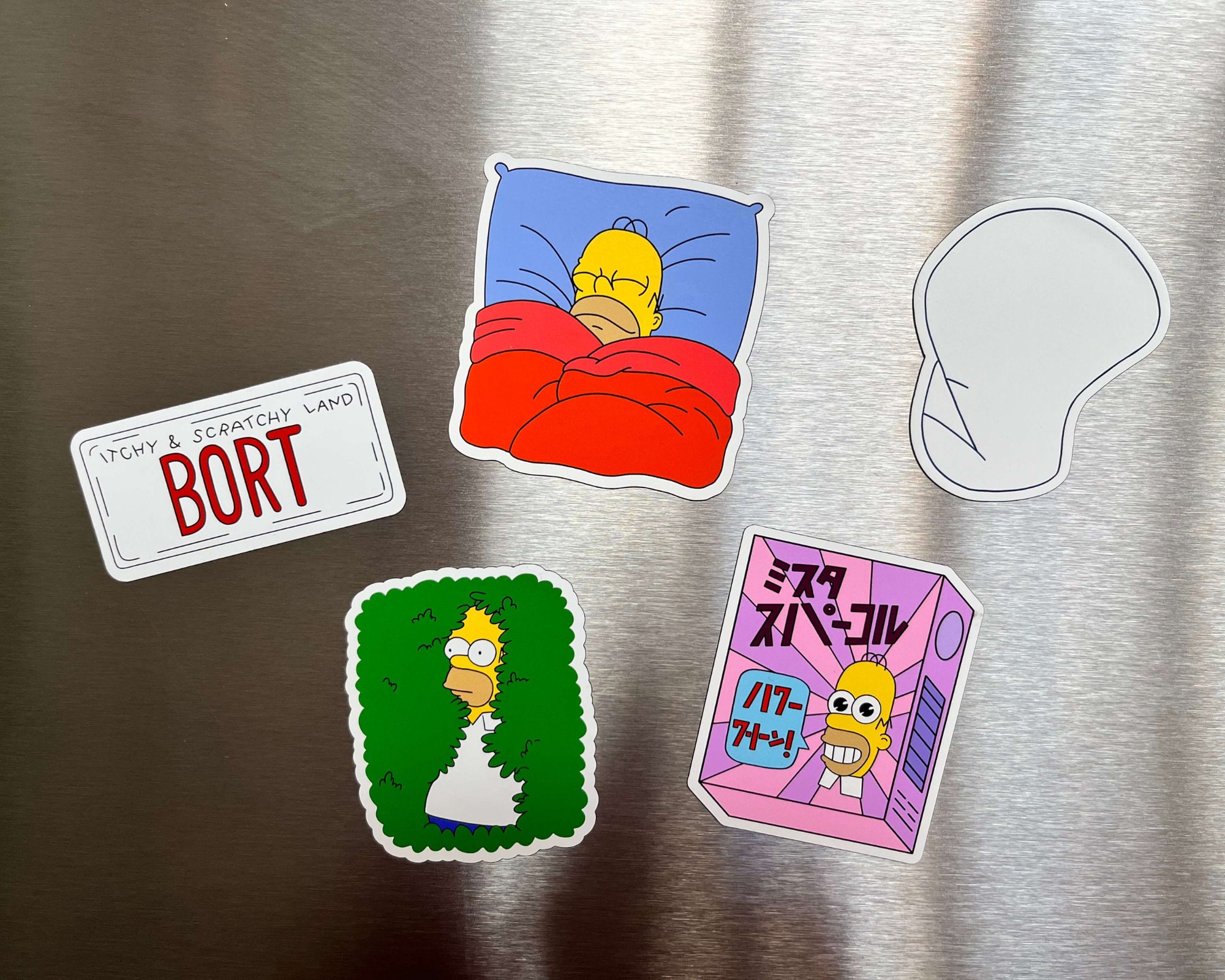 Mr. Sparkle Magnet, Homer Simpson Magnet Fridge, Locker, Whiteboard ...
