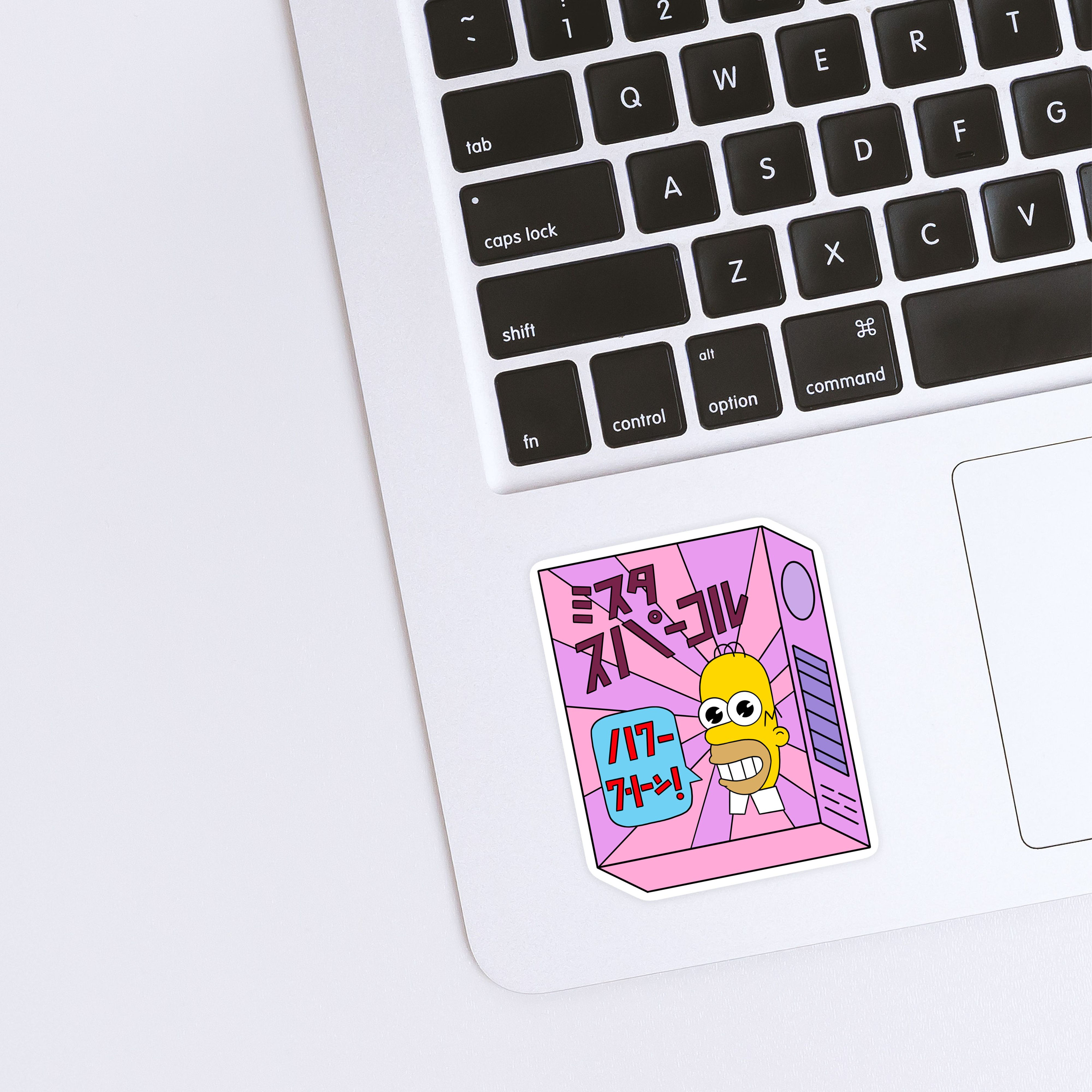 Mr. Sparkle Box Vinyl Sticker, Homer Simpson Sticker | Matte Vinyl ...