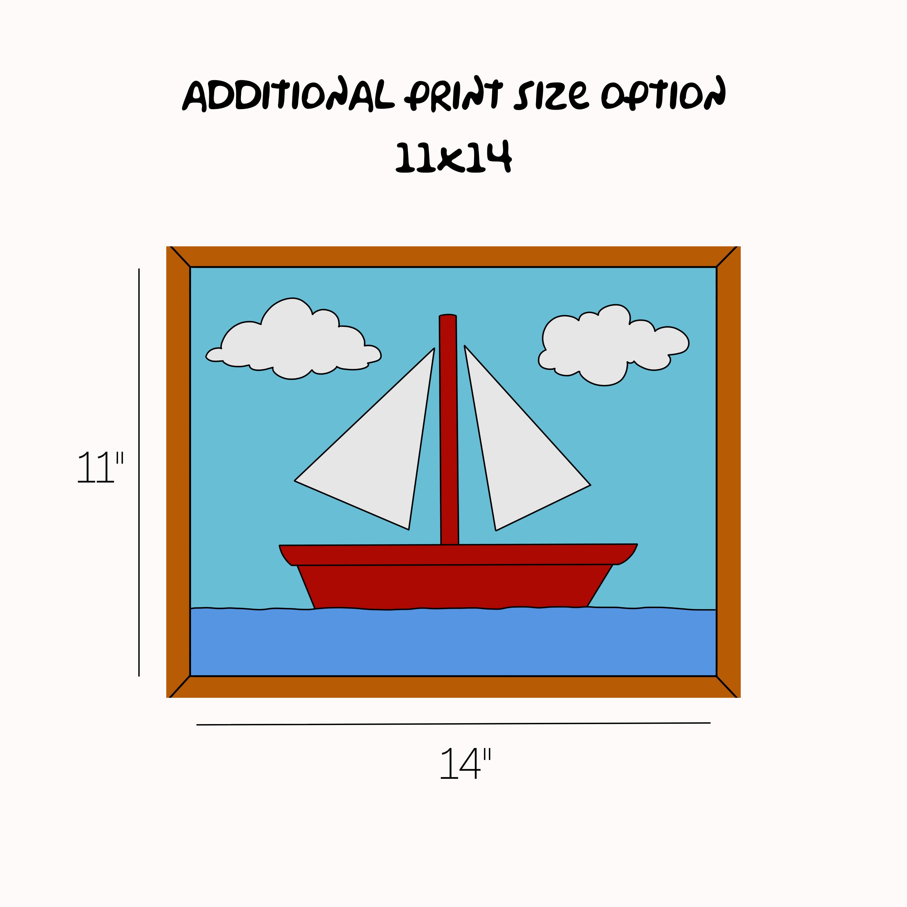 Simpsons Boat Painting Digital Art Print Instant Download - Etsy UK