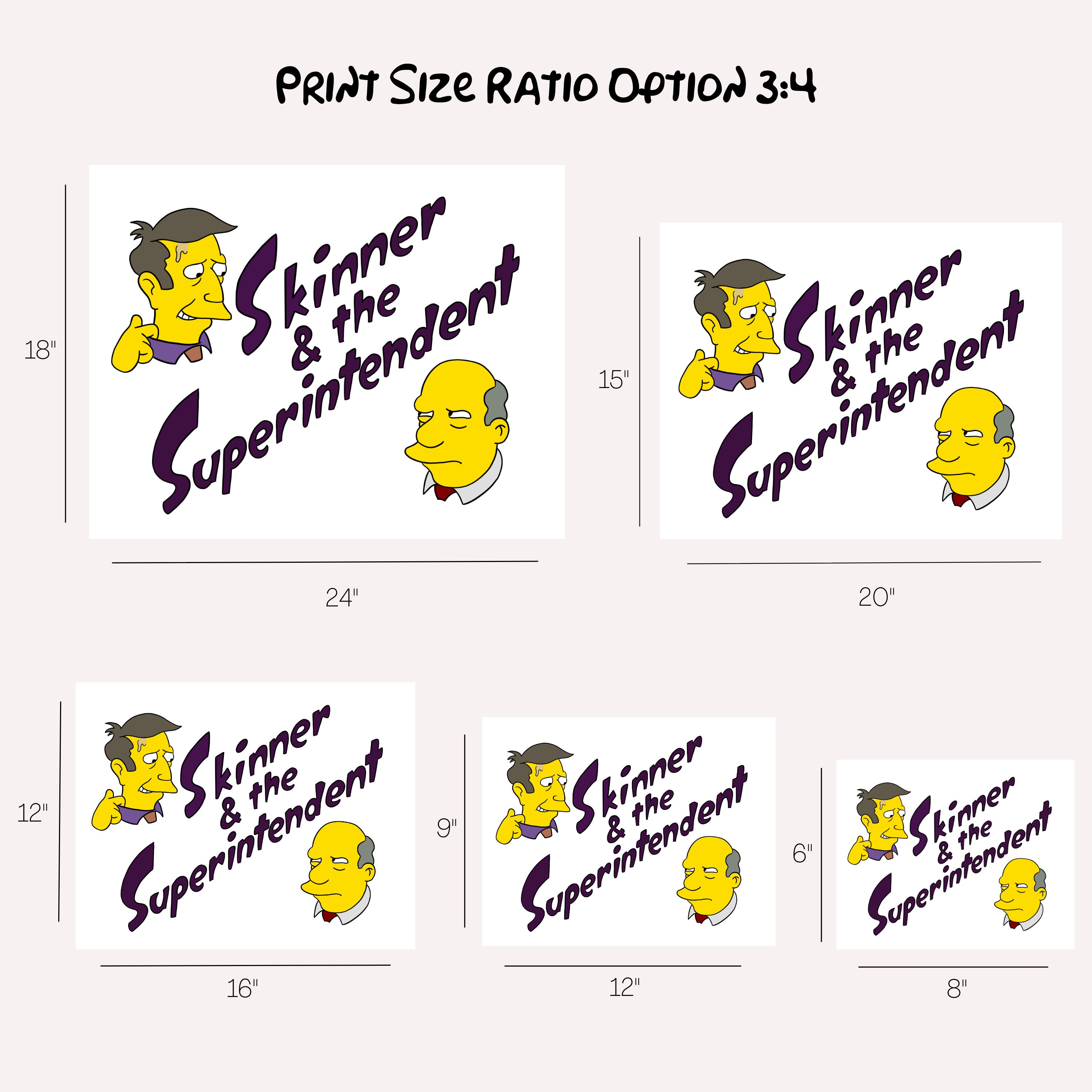 Steamed Hams, Simpsons Digital Art Print Instant Download Printable ...