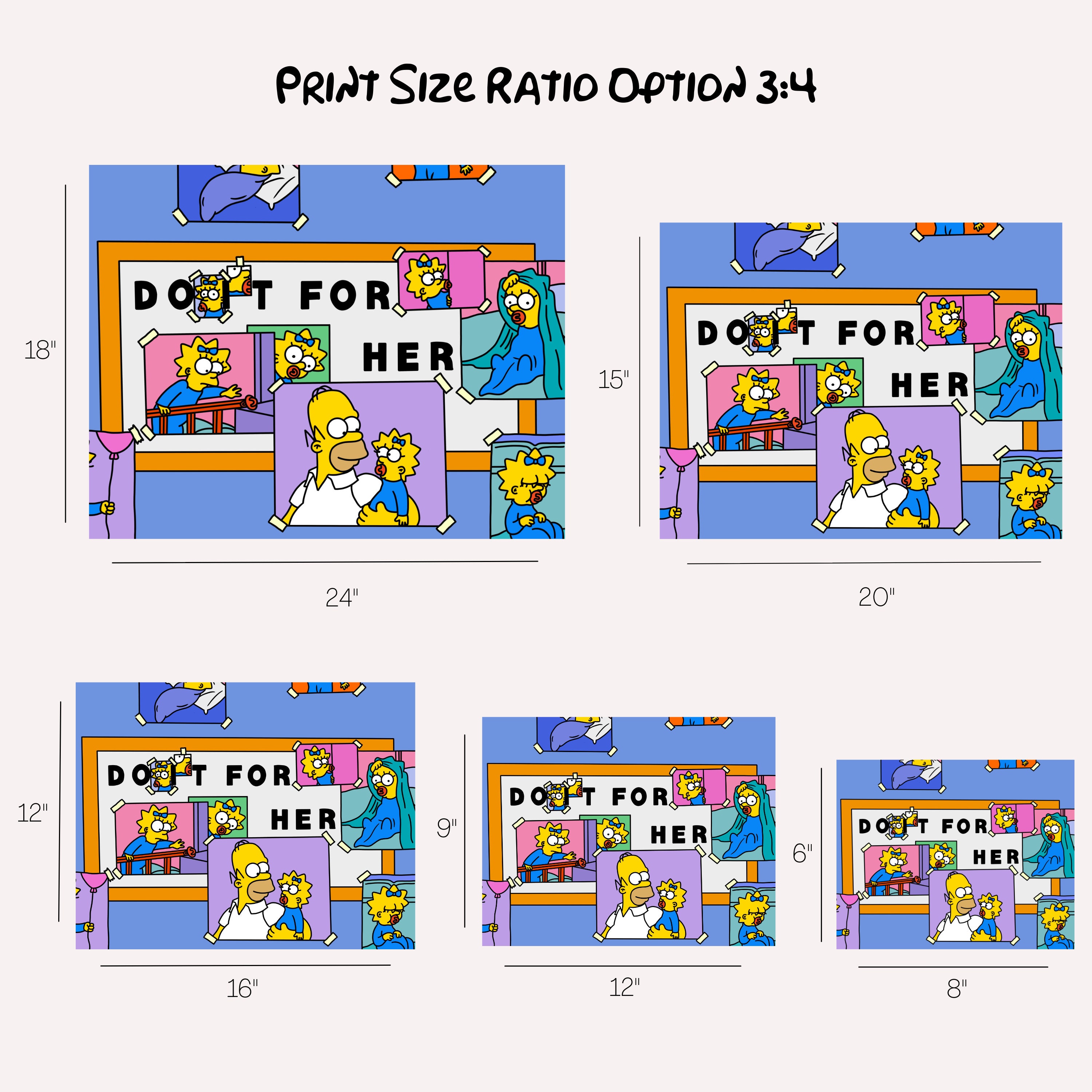 Homer Simpson Do It for Her Digital Art Print Instant - Etsy