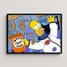 Homer Simpson in Space Digital Art Print Instant Download Printable ...